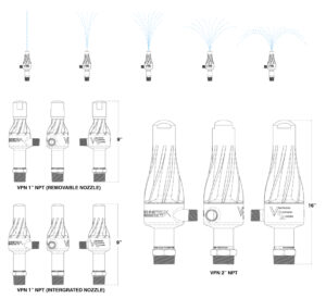Variable Pattern Nozzle - Technifex Products